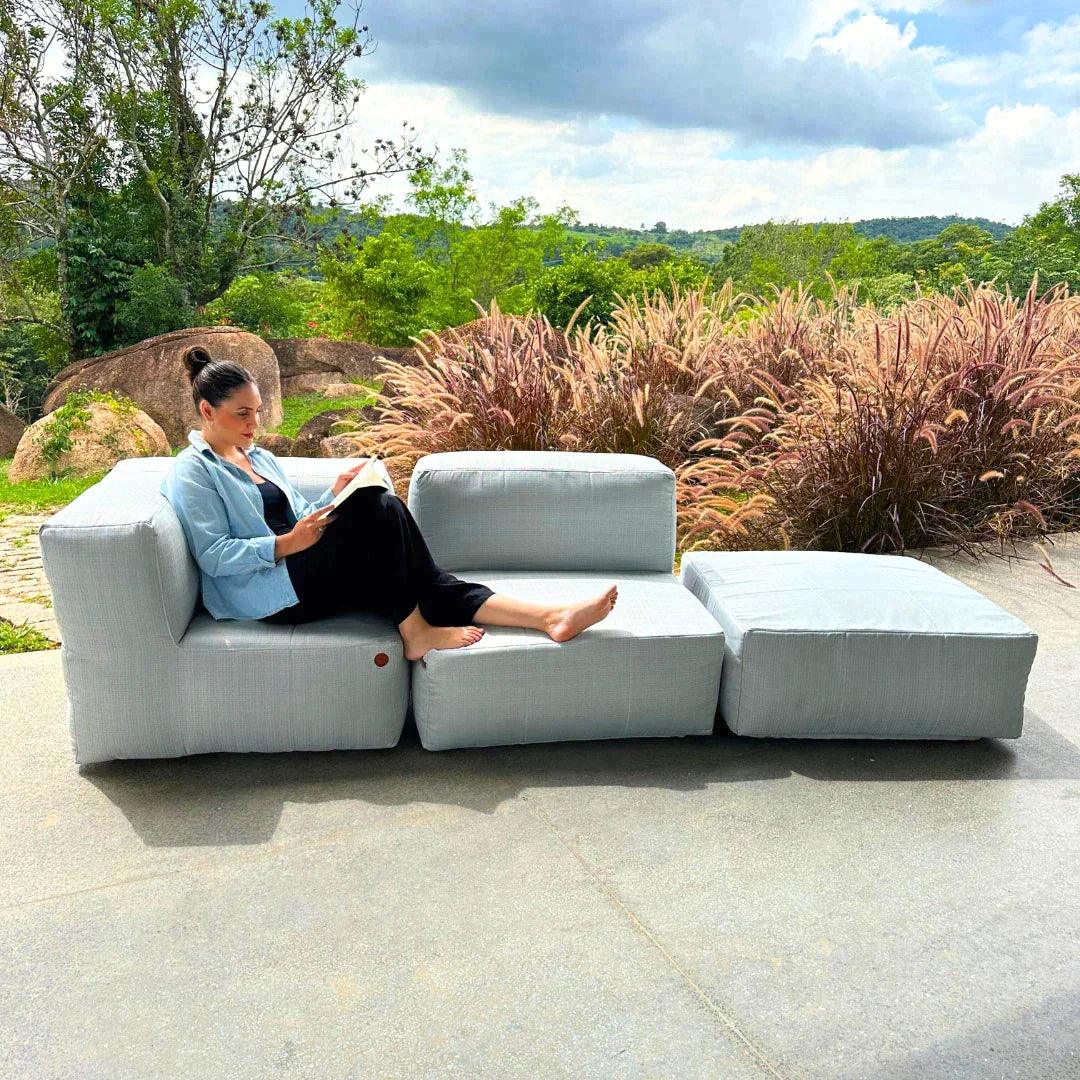 5 Puffs Modulares para Área Externa