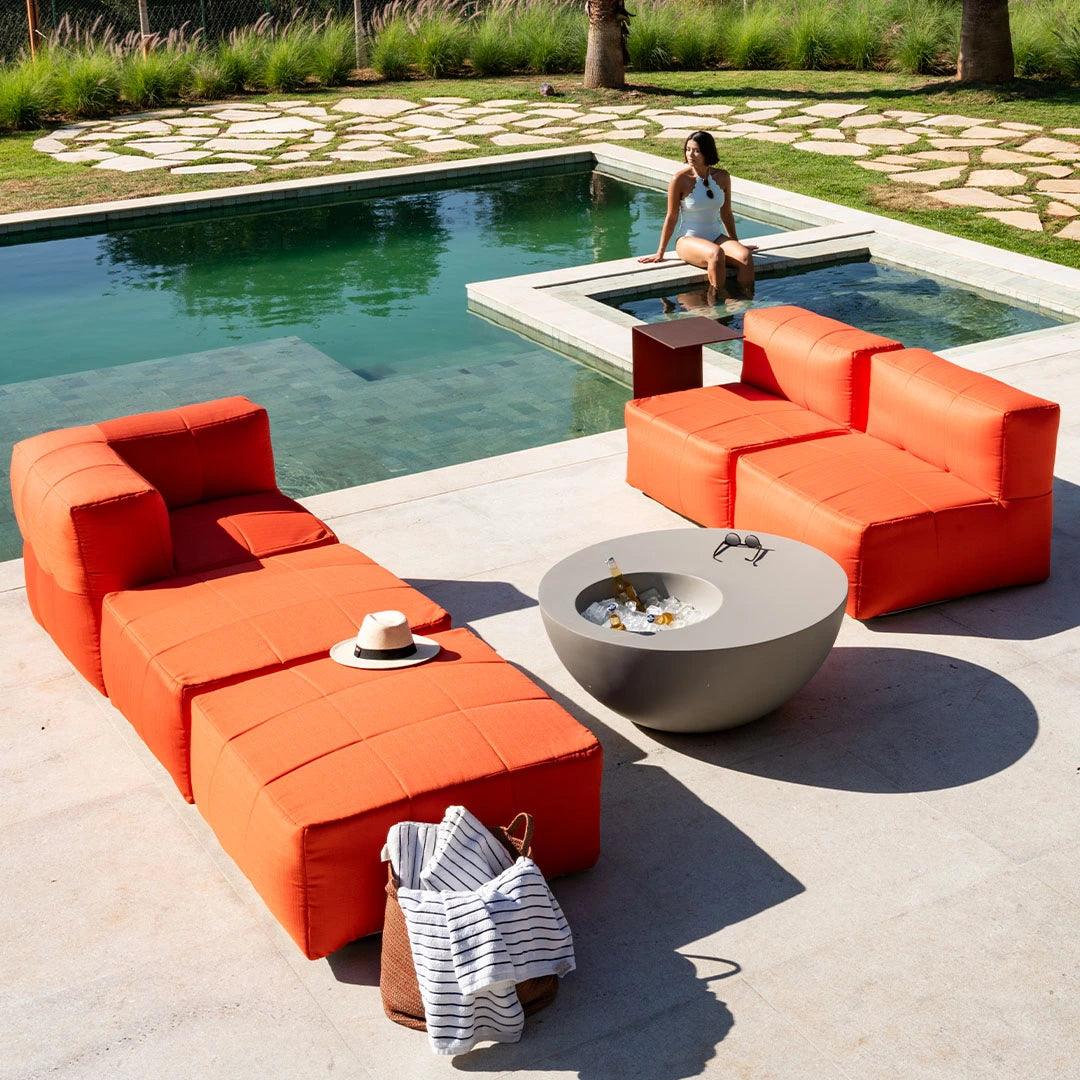 6 Puffs Modulares para Área Externa